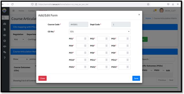 ESLO | IARE, Best Engineering College
